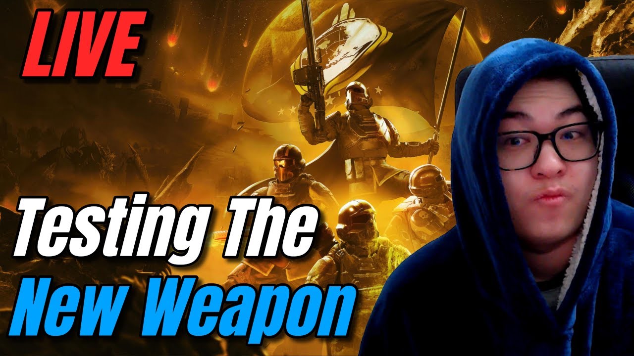 🔴 LIVE NOW: Helldivers 2 | Testing the New Weapon! | Airburst Rocket ...