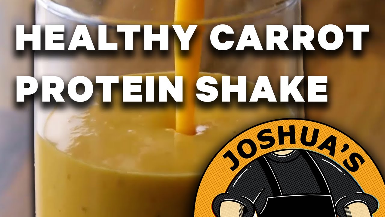 Energizing Carrot Protein Shake Recipe - YouTube