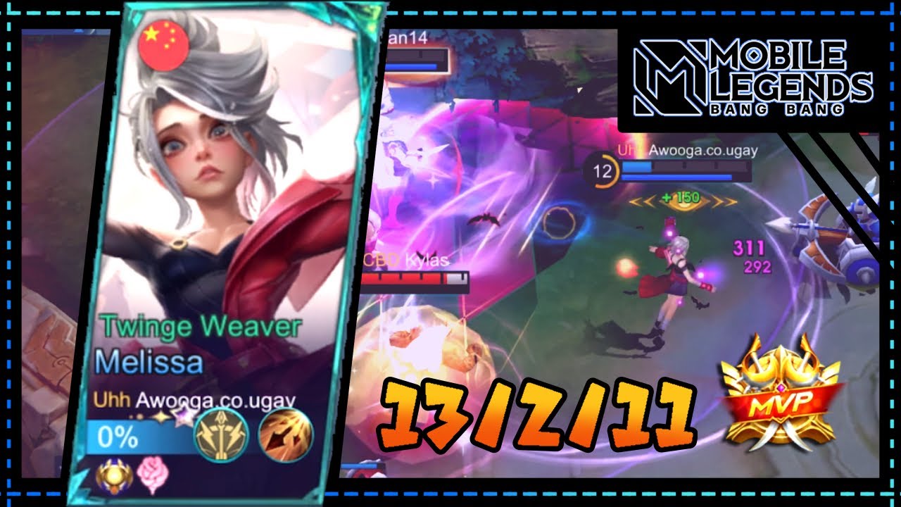MLBB Gameplay~ Melissa MVP - YouTube