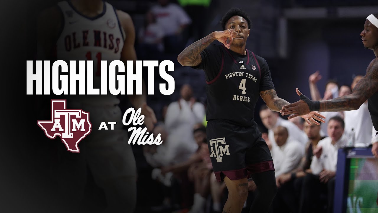 Highlights: A&M 86, Ole Miss 60 - YouTube