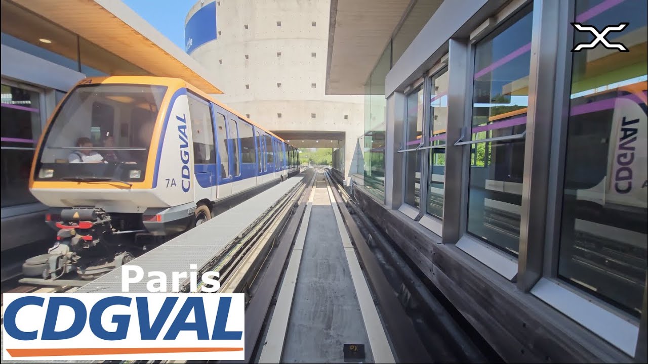 CDGVAL Paris | Aéroport de Paris-Charles-de-Gaulle | Véhicule ...