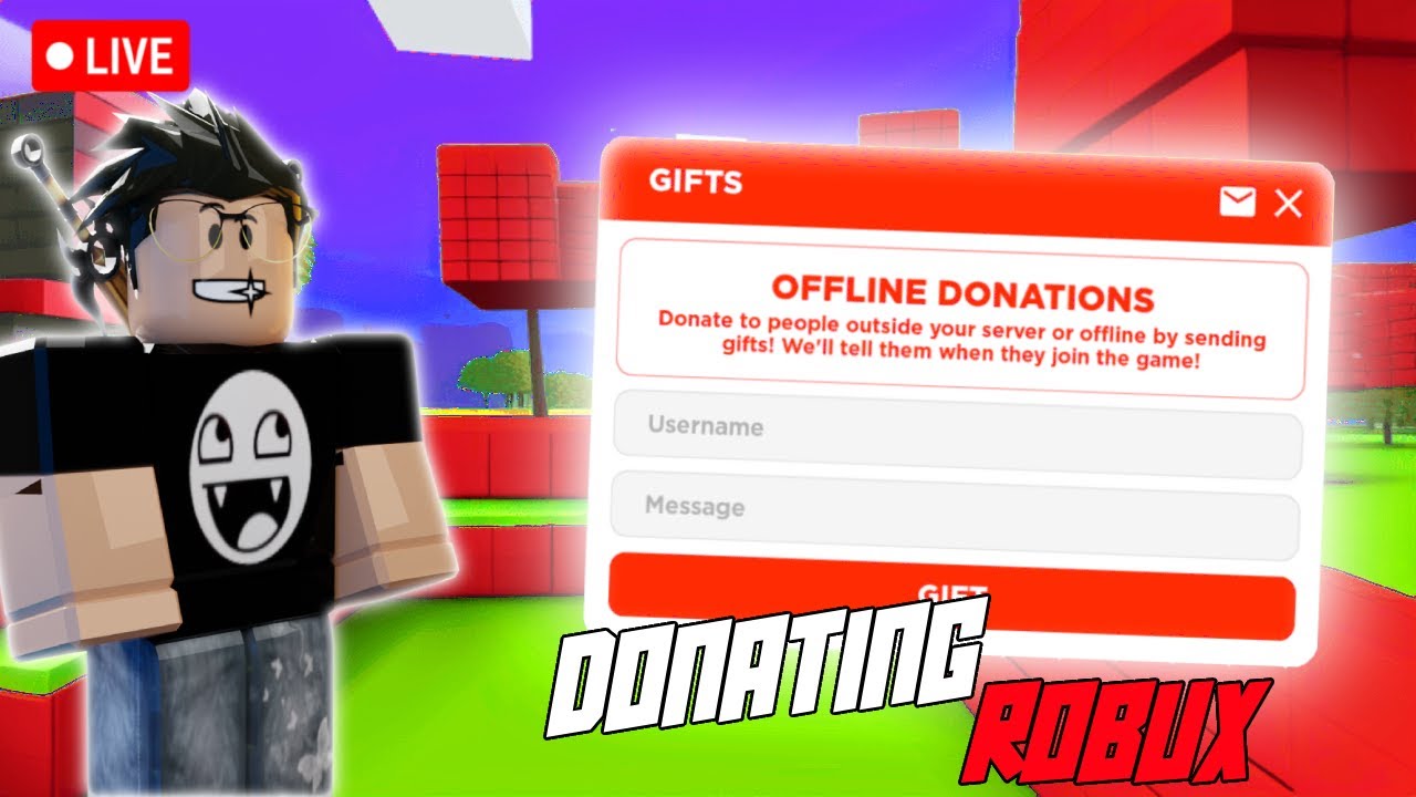 🔴Raising and donating to viewers( 150 robux giveaway at 1000 subs)💣I 💸 ...