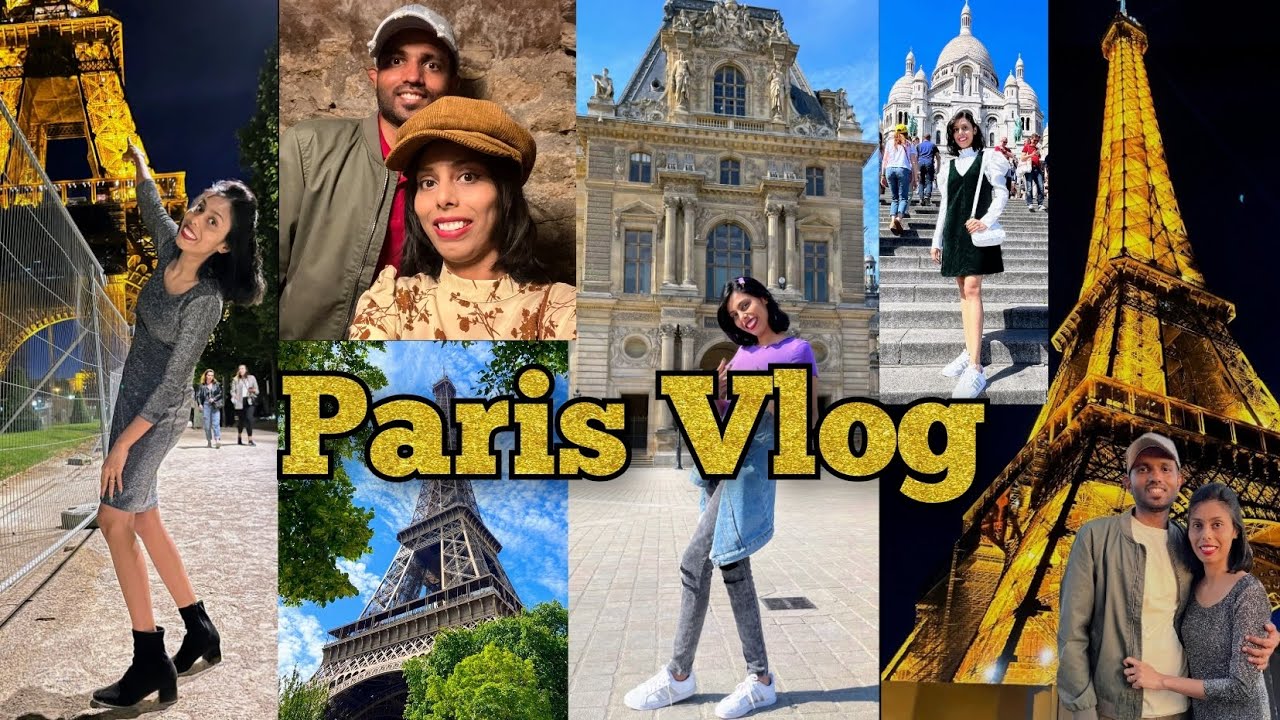 Paris Vlog | France🇨🇵 | Eiffel Tower, Montmartre, Seine, Catacombs ...