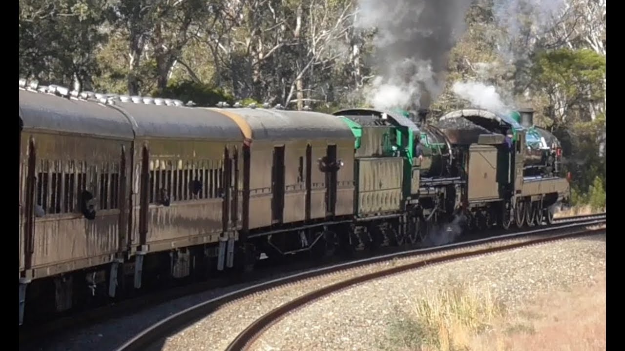 Australian Trains: 3642 Farewell Special, Bargo-Yerrinbool - YouTube