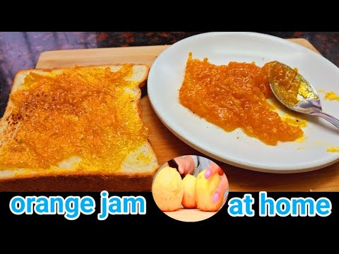 Orange jam recipe at home ॥ Easy jam recipe ॥ Orange marmalade jam ...
