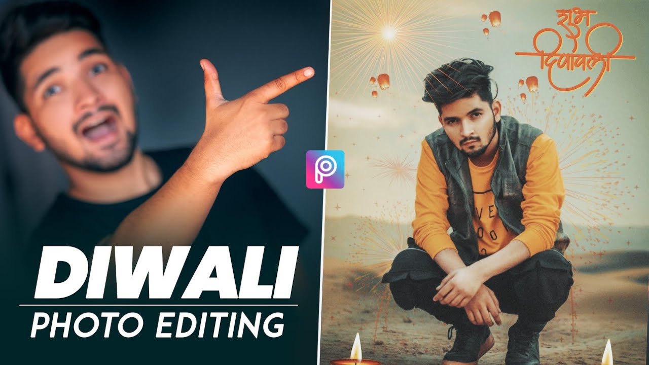 Diwali Special photo Editing 2022 | Diwali Photo Editing | PicsArt photo editing | Raghav Editz ...