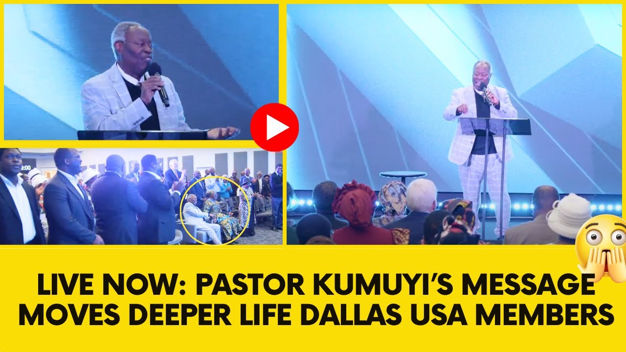 LIVE Now: Pastor Kumuyi’s Message Moves Deeper Life Dallas USA Members ...