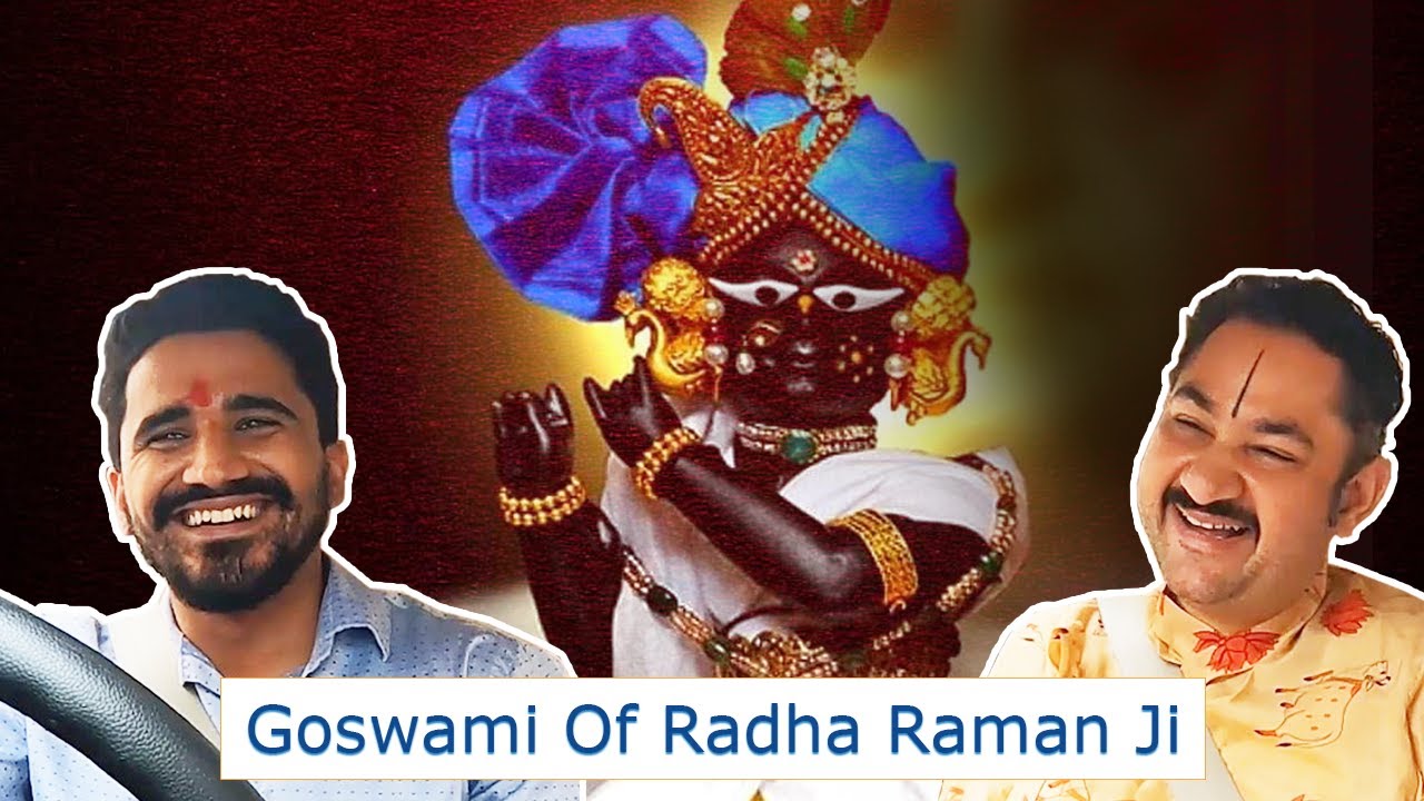 Pundrik Goswami Radha Raman Temple Part 1 Youtube