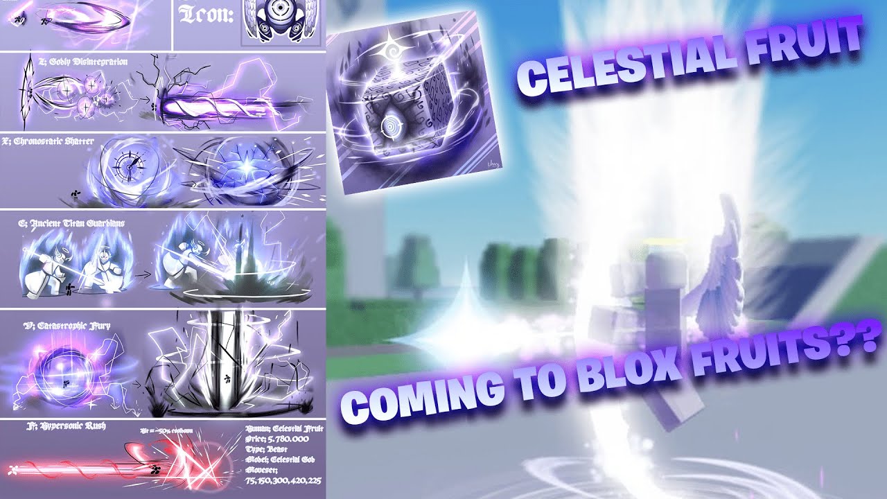 NEW CELESTIAL FRUIT COMING TO BLOX FRUITS?? | Roblox Blox Fruits - YouTube