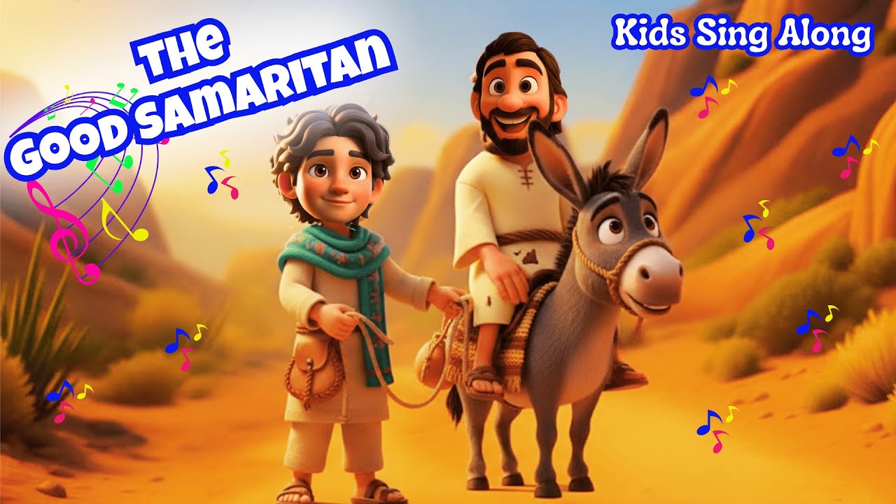 The Good Samaritan Song for Kids | Bible Parable with Fun Animation ...