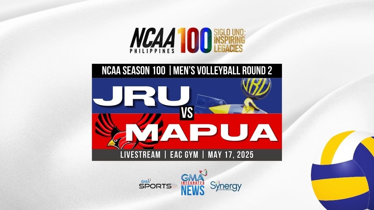 JRU vs. MU (Men's Volleyball Round 2) - Replay | NCAA Season 100 - YouTube