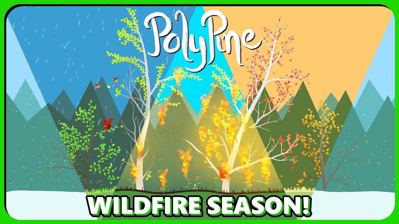 CREATE LIVING BIOMES AMID ICE AND FIRE! PolyPine - YouTube