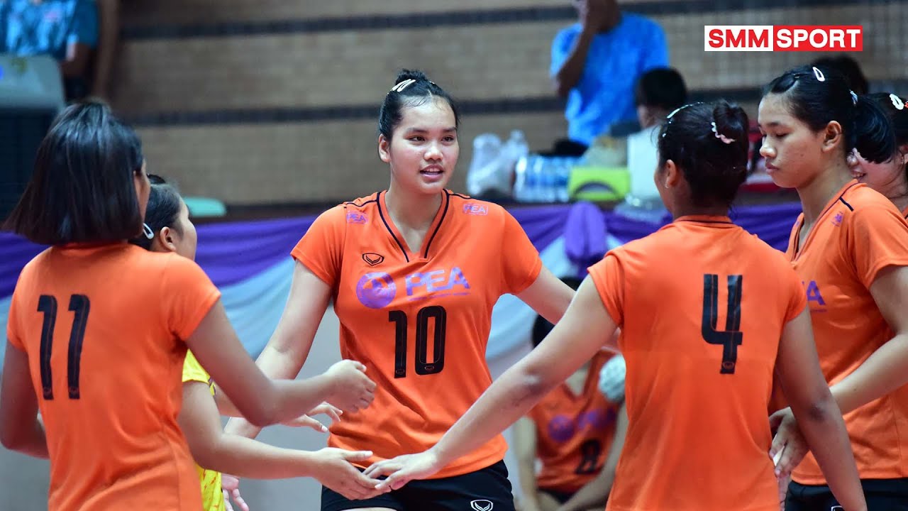 ไฮไลท์ กีฬานครนนท์วิทยา 6 vs. กีฬากรุงเทพมหานคร | วอลเลย์บอล PEA 2567 | รอบ 8 ทีม - YouTube