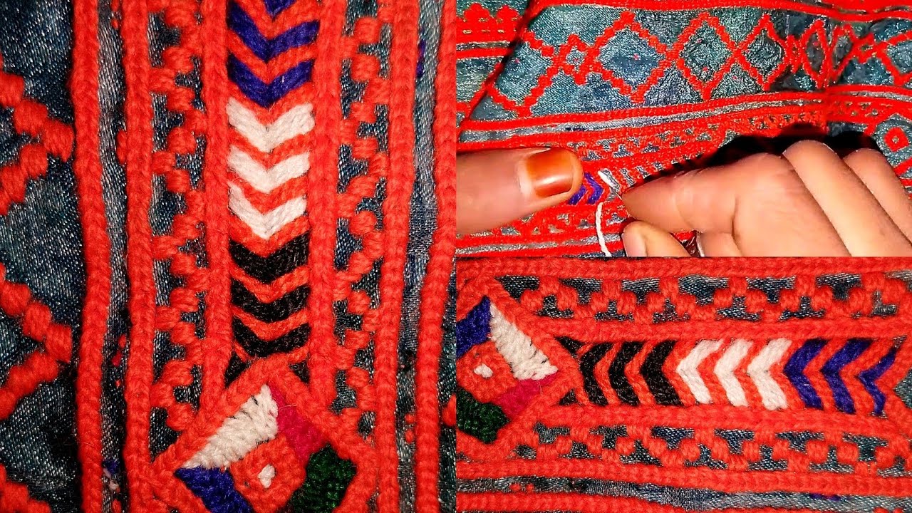 New Balochi Top doch part (32) Balochi top doch with names balochi ...