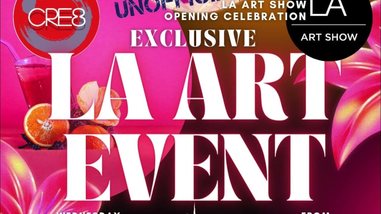 LA Art Week Afterparty at Cre8 - YouTube