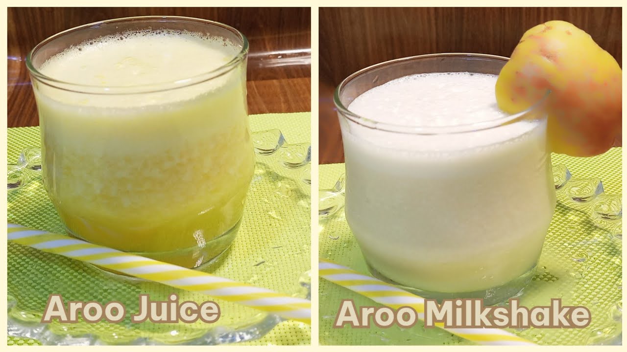 Aroo Milkshake Recipe | Aroo Juice Recipe | Tasty Bite Kp - YouTube
