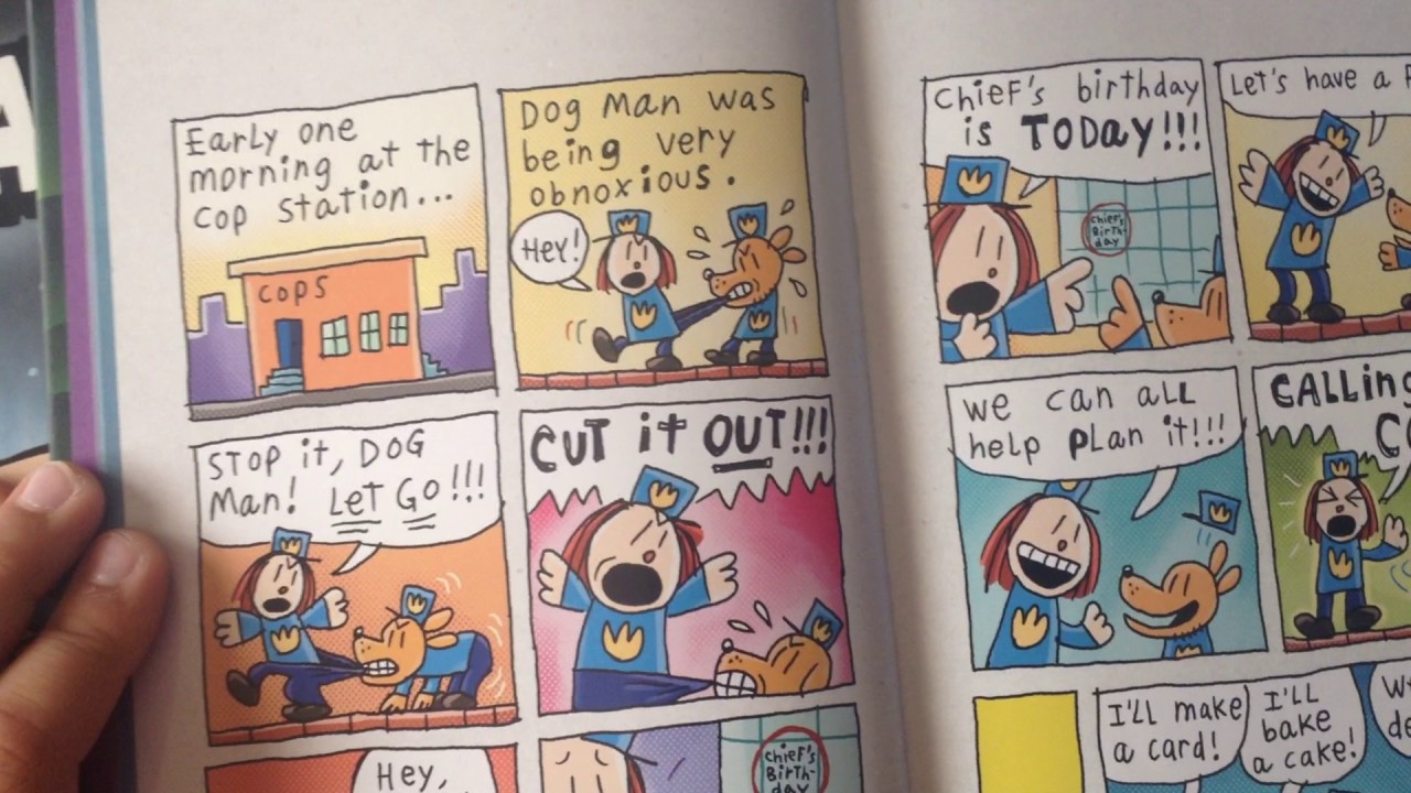 Dog man and dog man unleashed sneak peek - YouTube