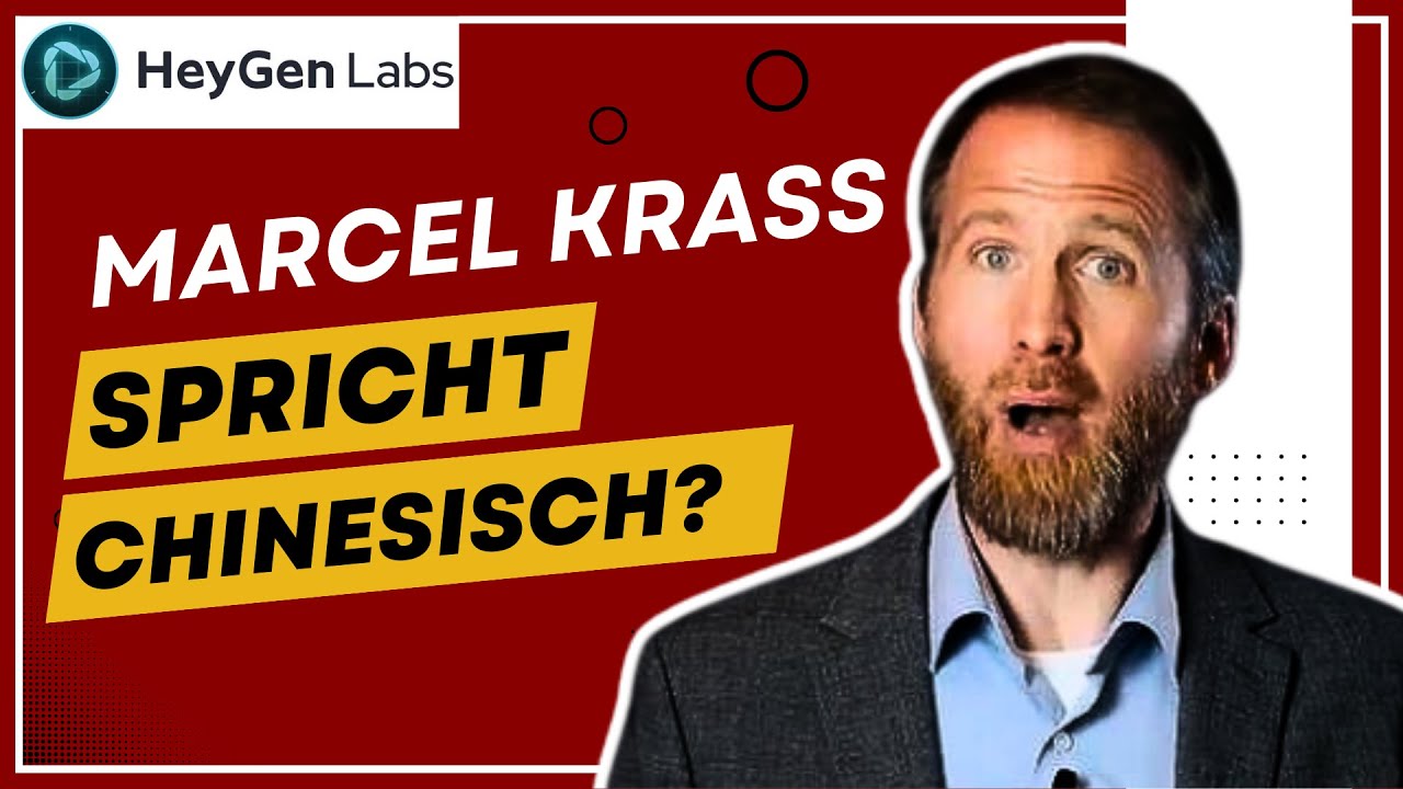 Marcel Krass spricht CHINESISCH 🇨🇳 HOLLÄNDISCH 🇳🇱 sogarTÜRKISCH 🇹🇷 ...