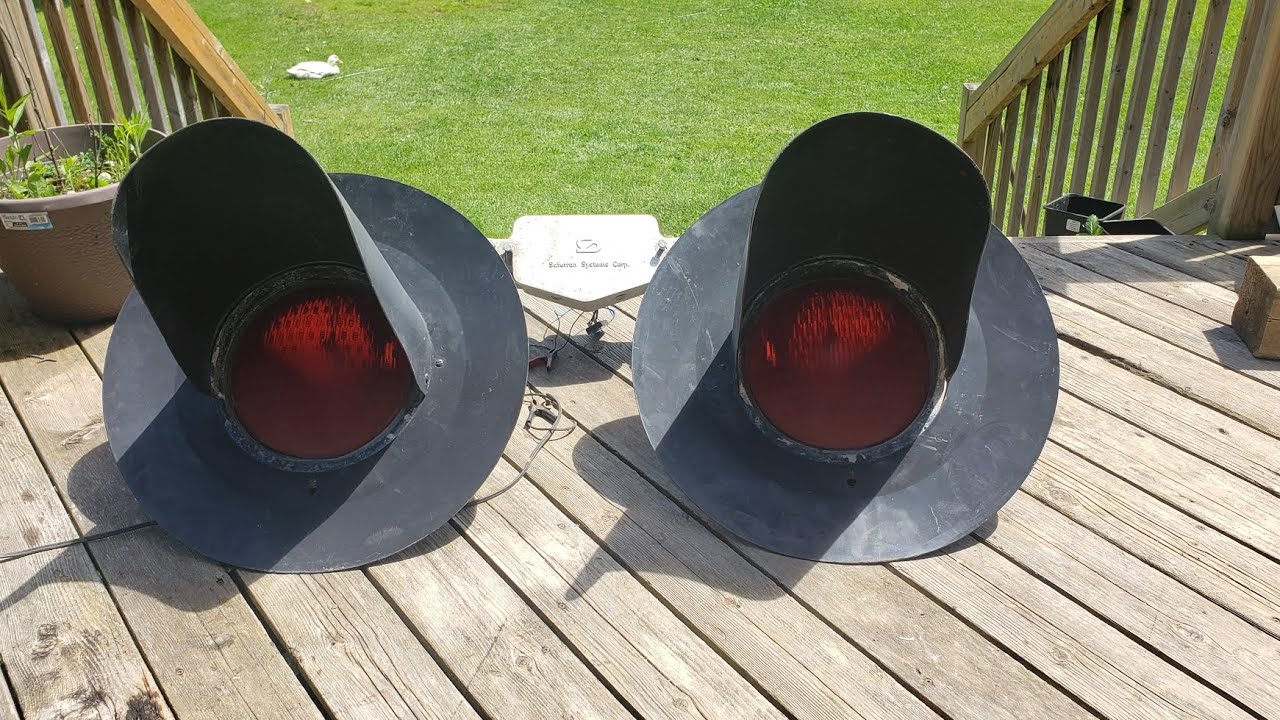 Safetran 12x24 inch lights - YouTube