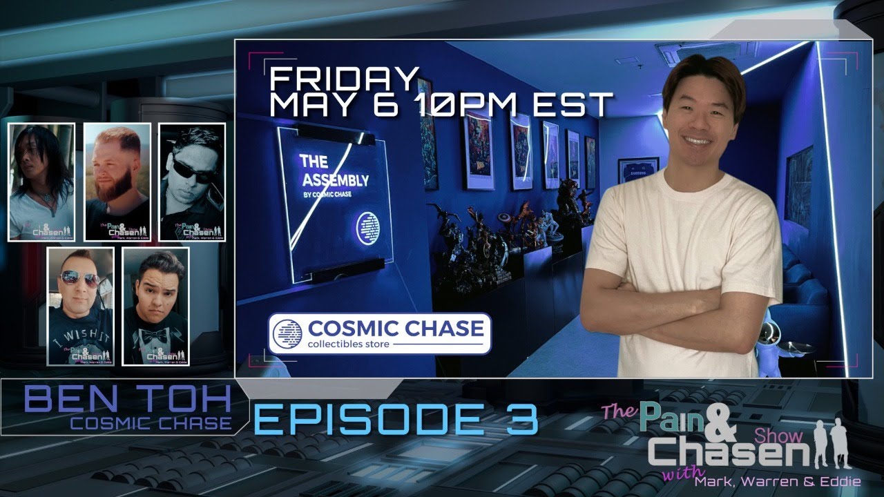 JND Batman | Ben from Cosmic Chase on The Pain & Chasen Show with ...