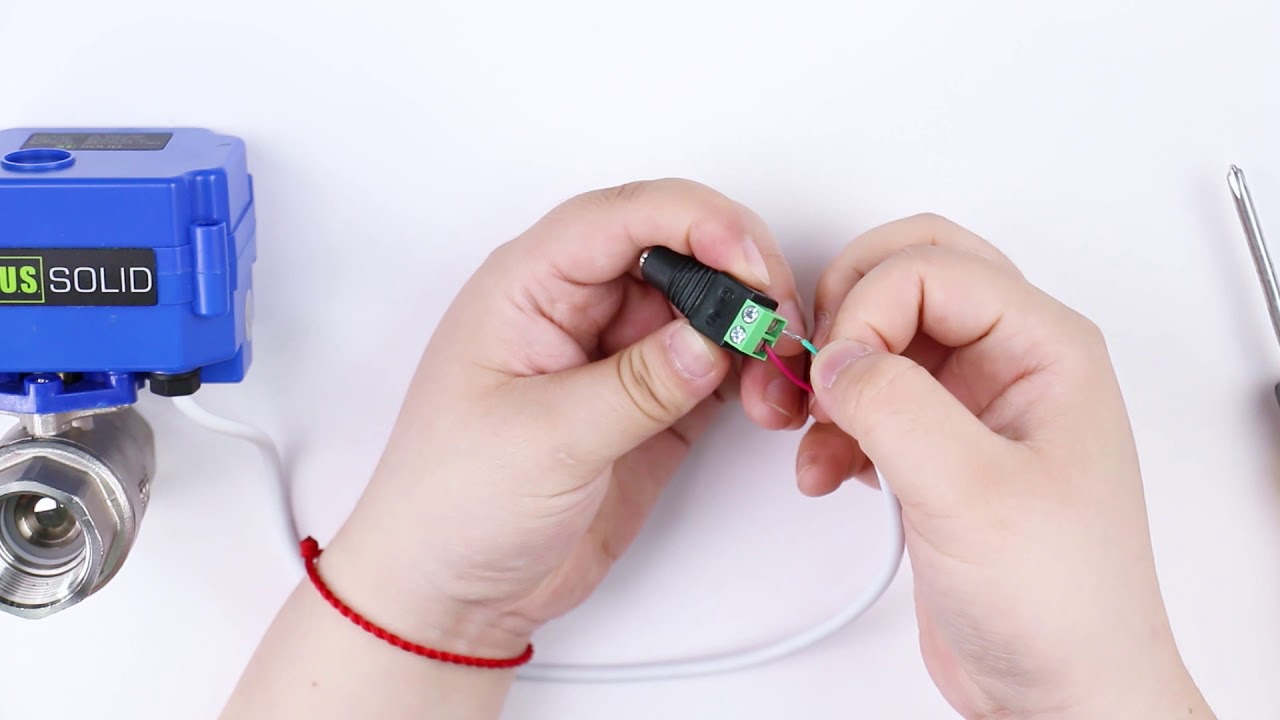 How to wire 2-wire auto return ball valves from U.S. Solid - YouTube