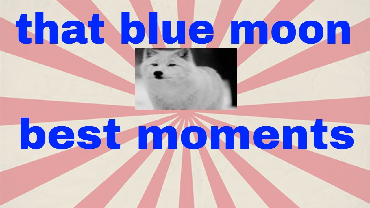 Compilation that blue moons funny moments - YouTube