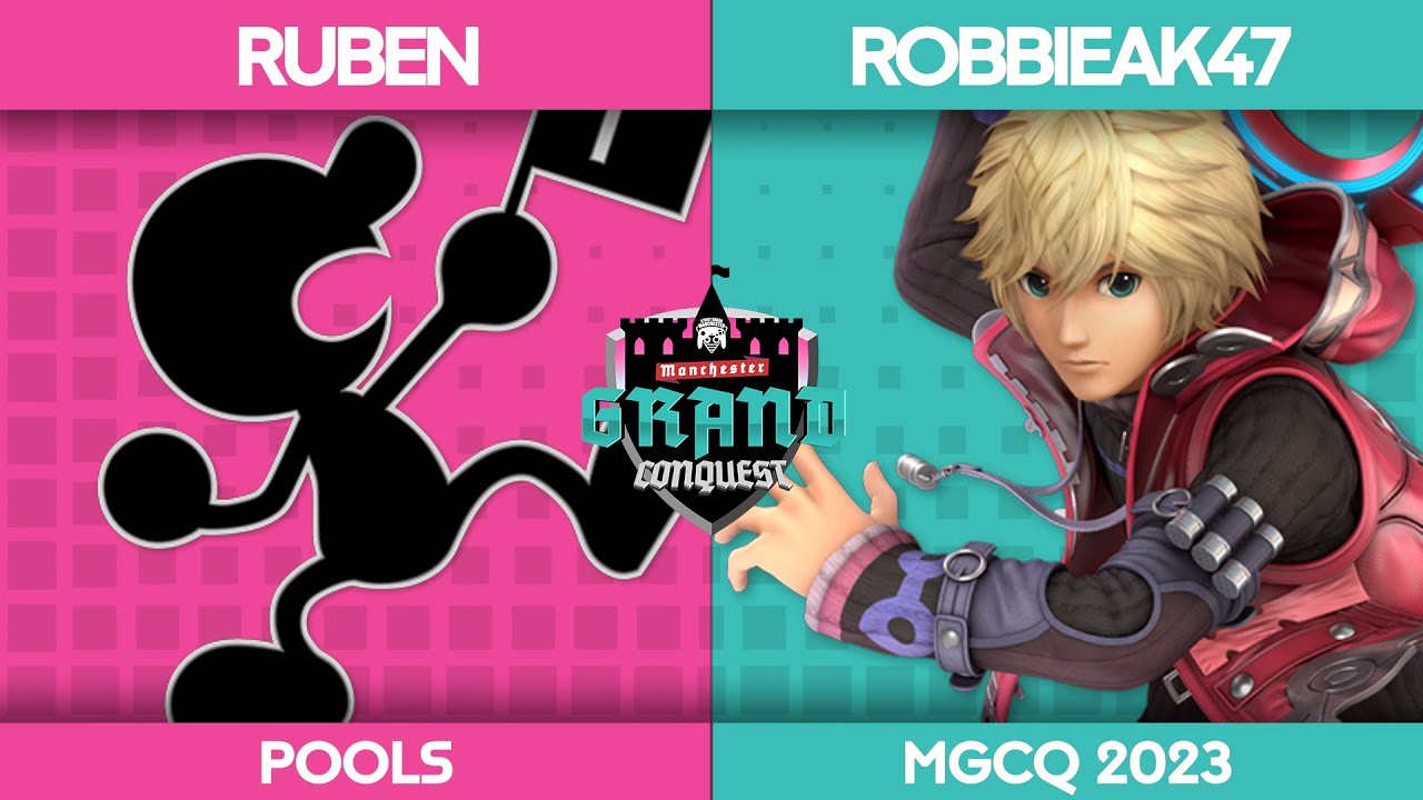 Manchester Grand Conquest - Ruben (Game & Watch) vs RobbieAK47 (Shulk ...