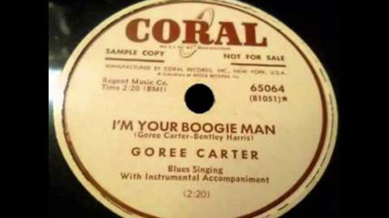 Goree Carter - I’m Your Boogie Man (1951 VINTAGE MUSIC) - YouTube Music