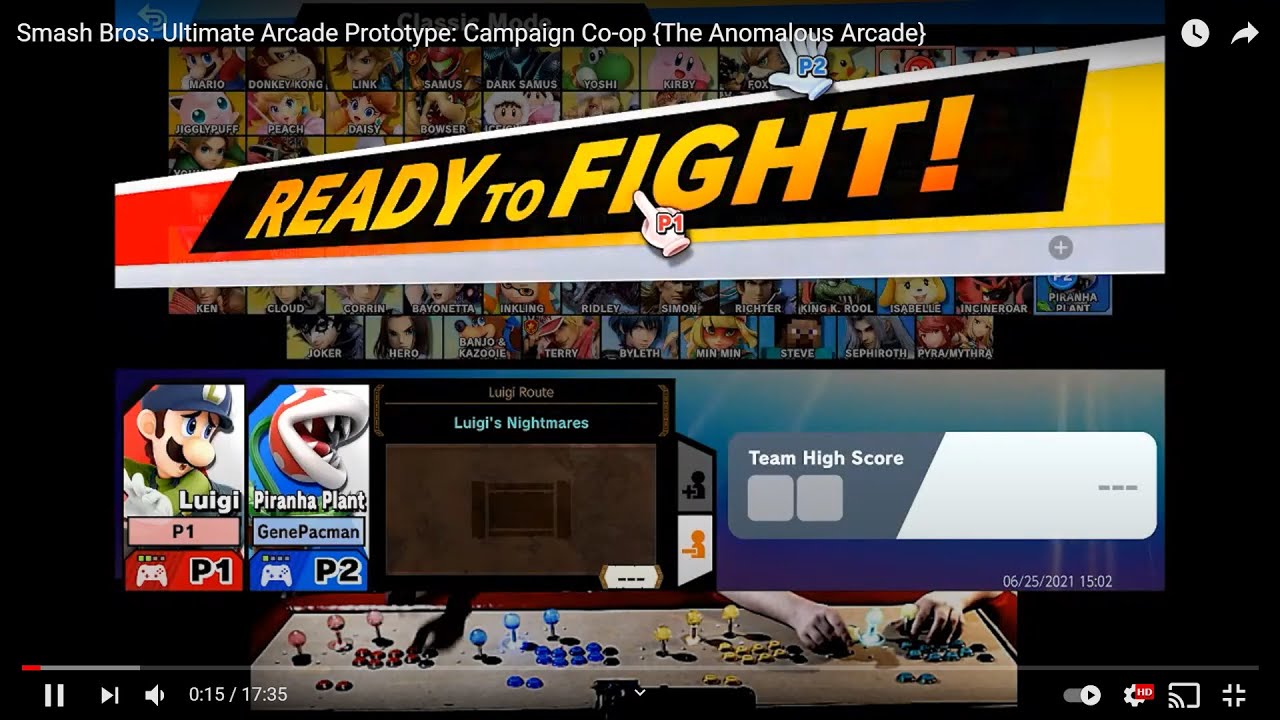 Super Smash Bros. Ultimate: Arcade Prototype - Campaign Co-op {The ...