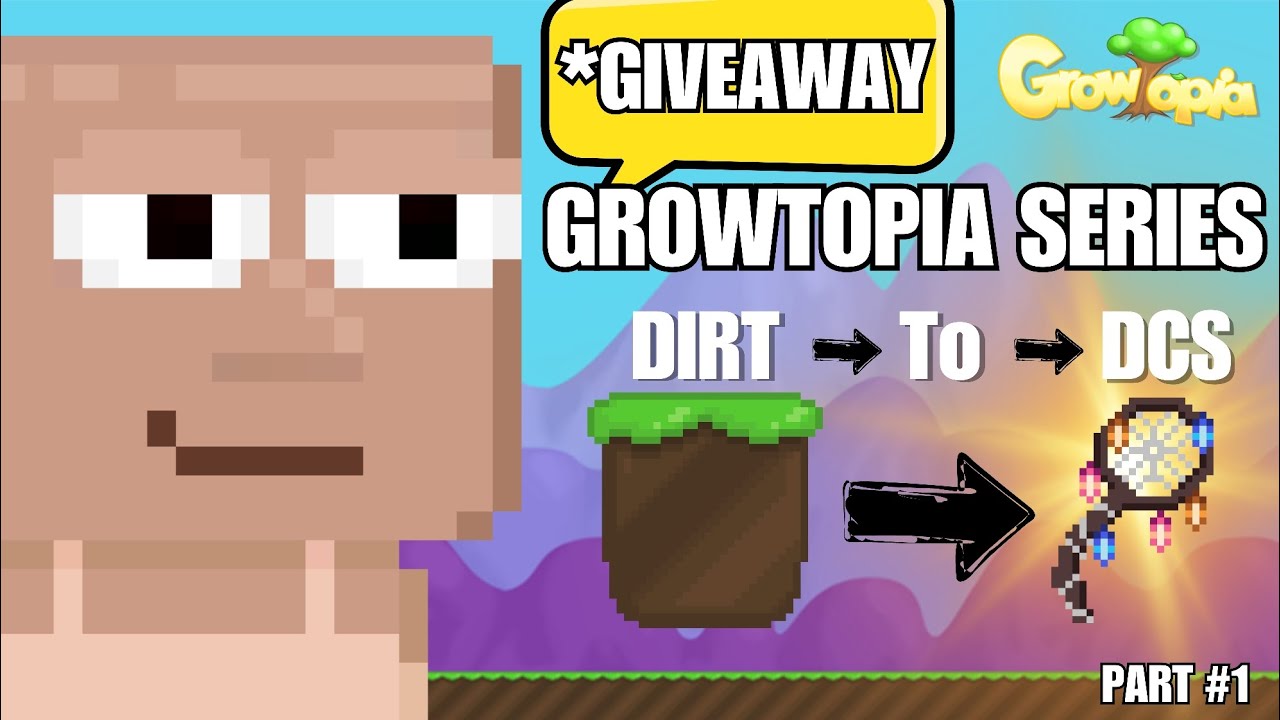 DIRT TO DCS! TUTORIAL PEMULA 2024 -PART 1 | Growtopia Indonesia - YouTube