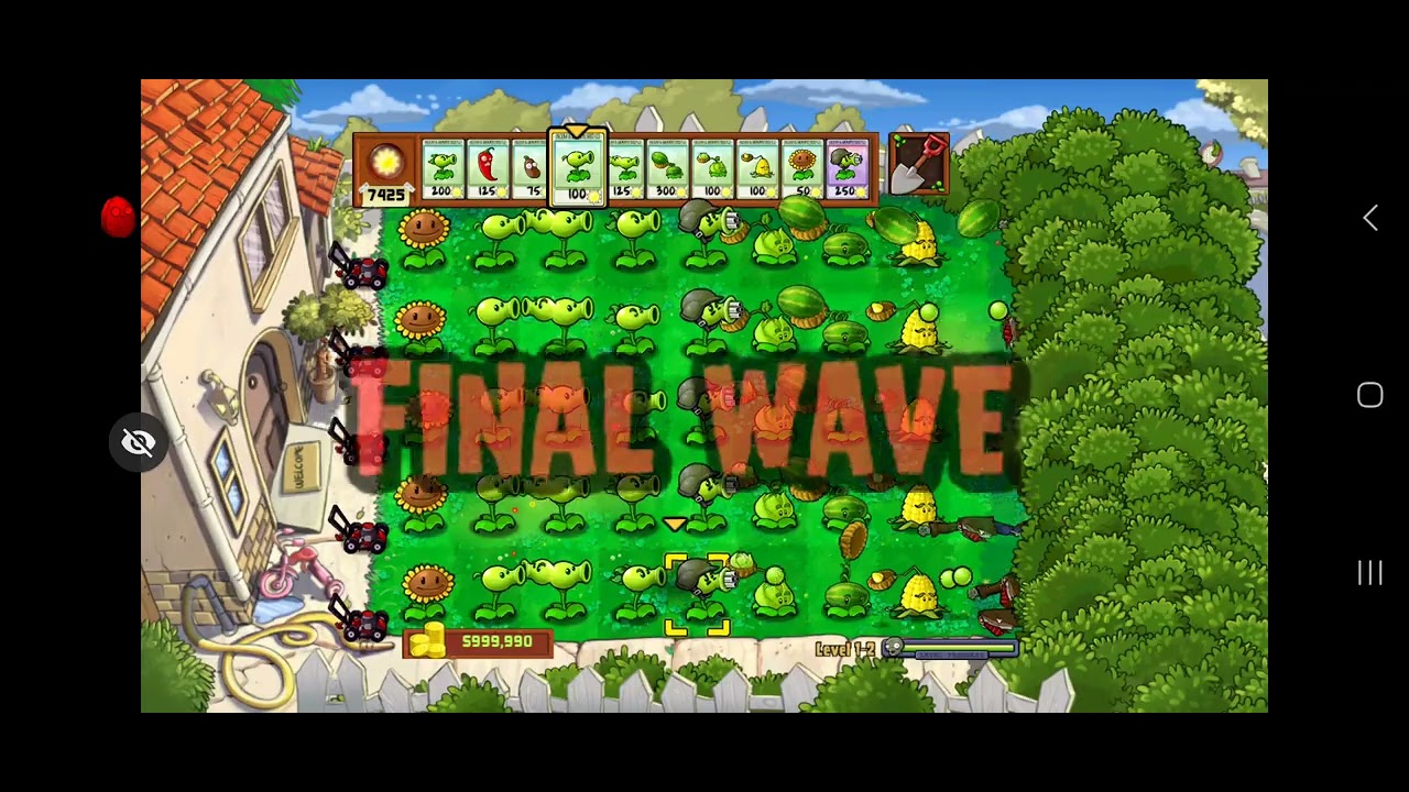 Playing Plants Vs Zombies Xbox 360 Android Port (With Mod Menu) - YouTube