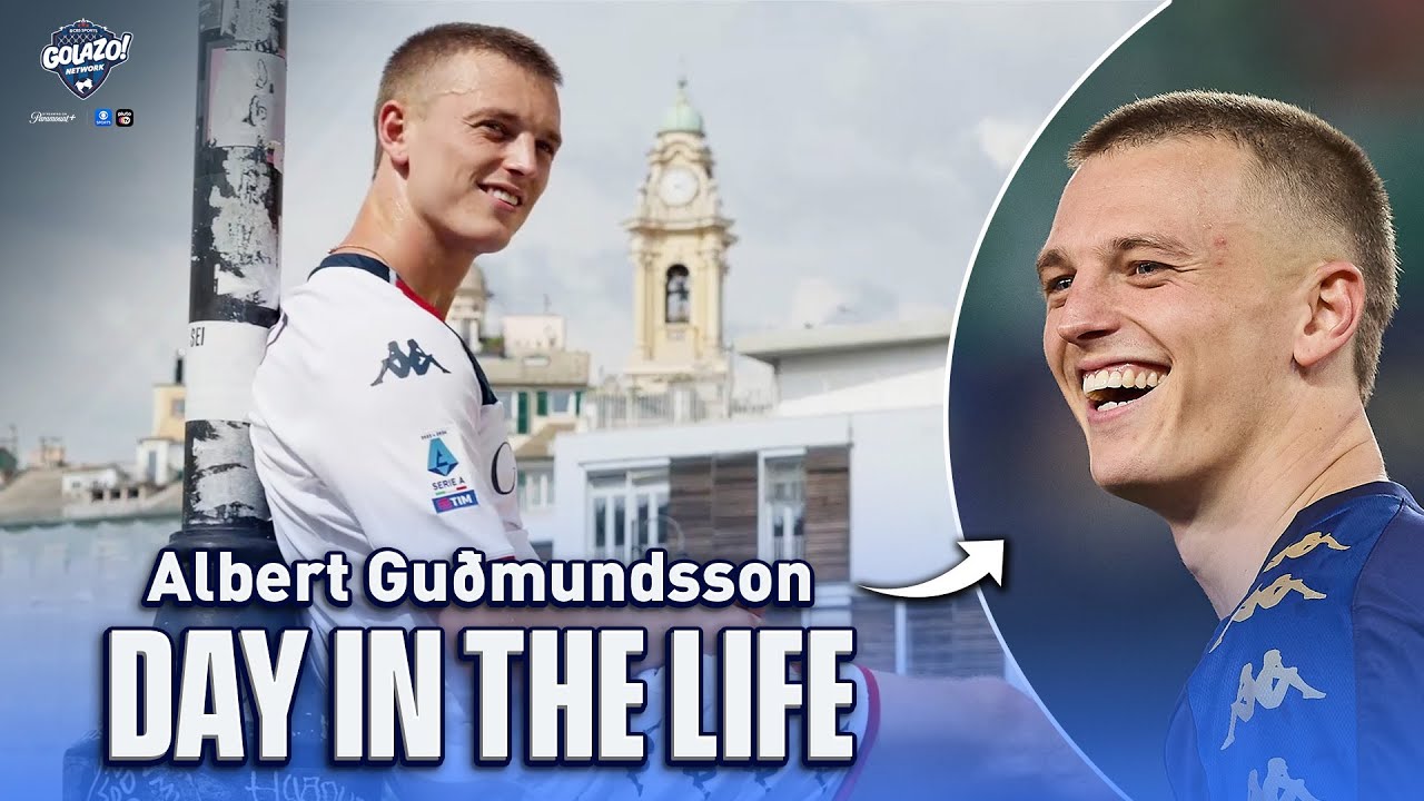 Day in the Life of a Serie A Footballer | Albert Guðmundsson | CBS ...