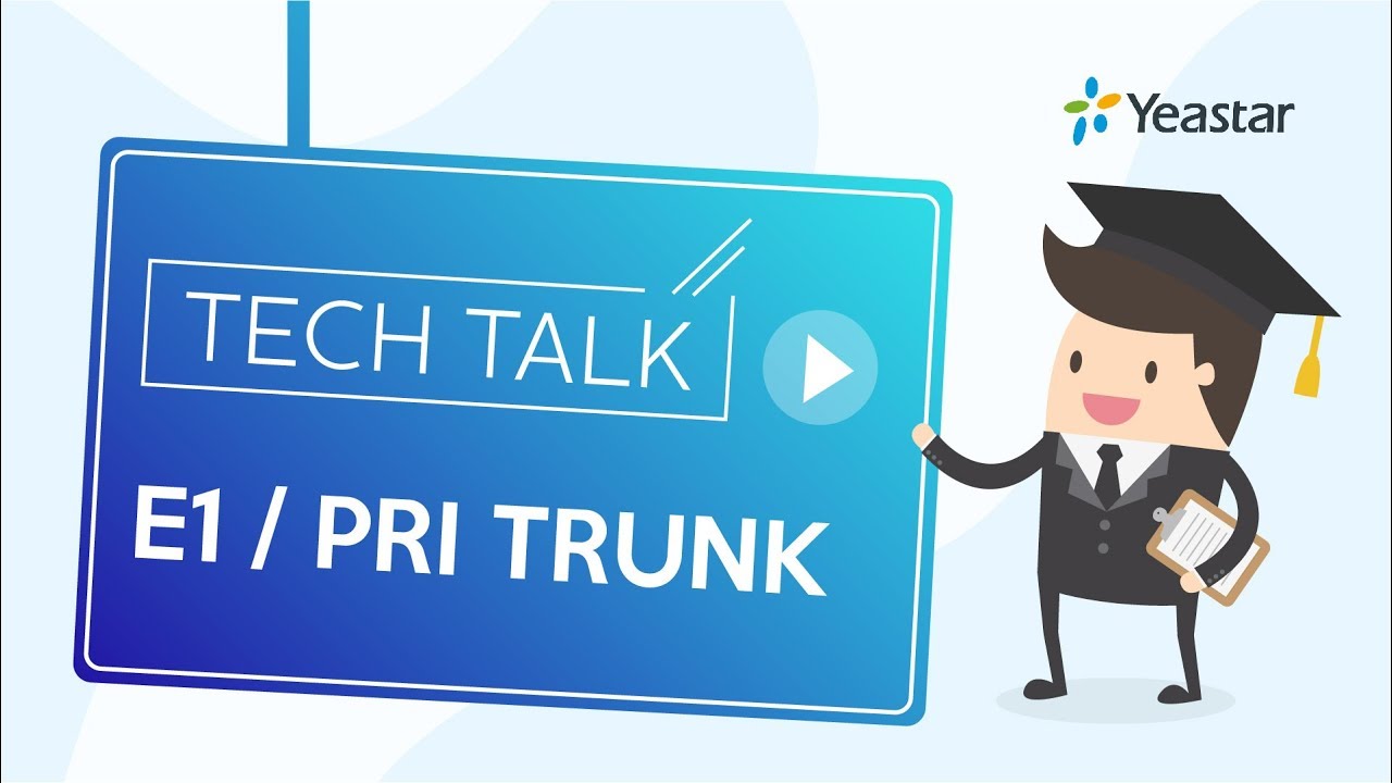 Tech Talk: ISDN PRI E1 Trunk Configuration in Yeastar PBX System - YouTube