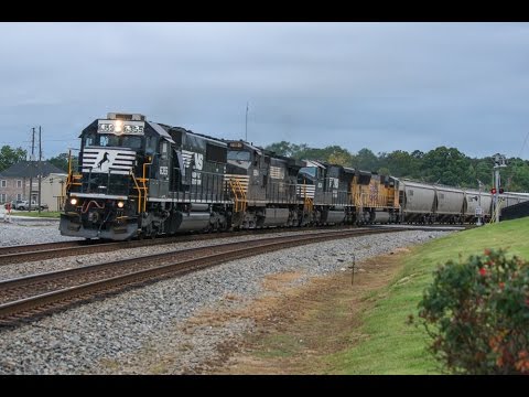 A Variety of Trains at NS's Junction in Austell, GA; 10/7/16 - Part 1 ...