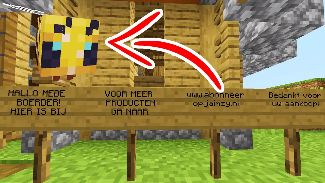 ZO KRIJG JE MAKKELIJK BIJEN in MINECRAFT!!🤑 - YouTube