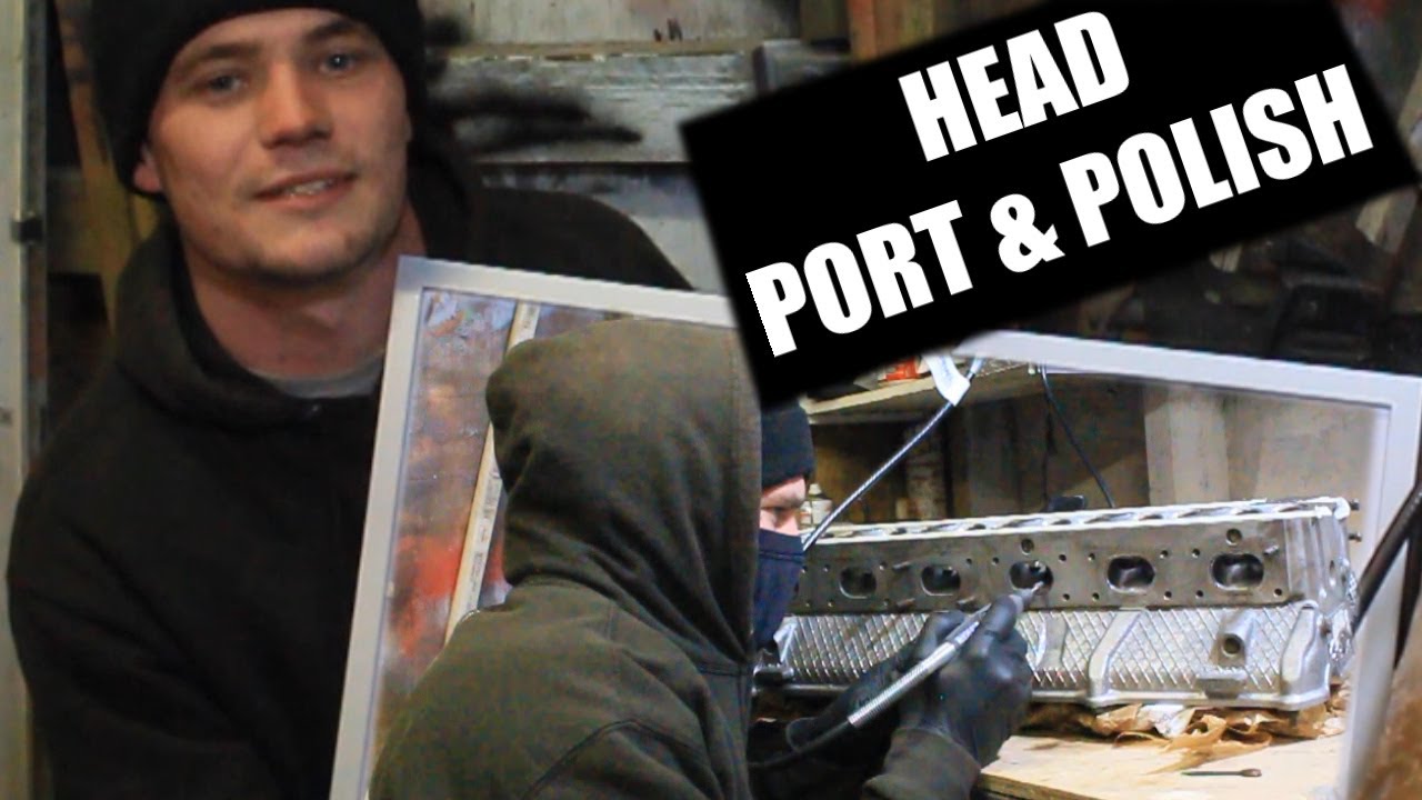 BMW E36 Head Port And Polish M52B28 (M50 M52 S50 S52) - YouTube