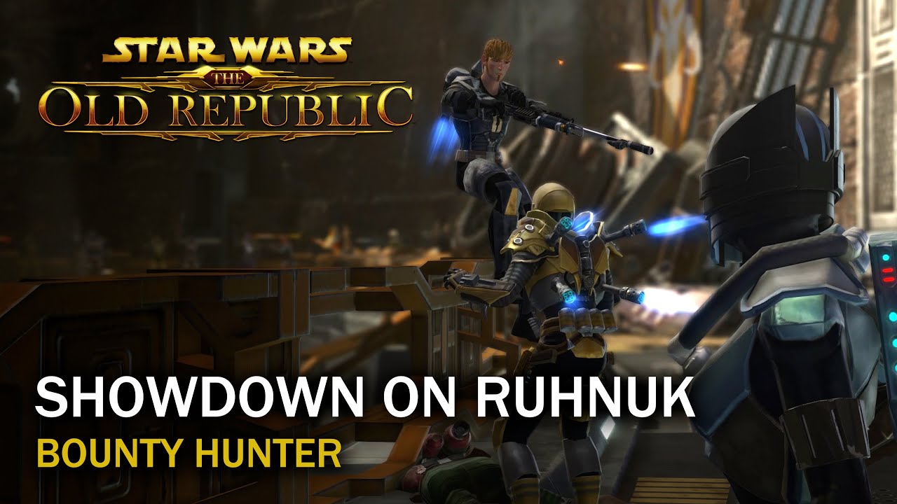 SWTOR: Showdown on Ruhnuk - Bounty Hunter - YouTube