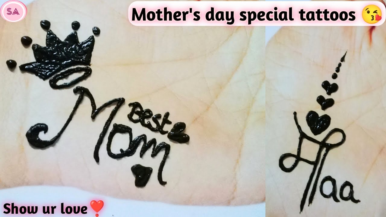 Mother's day special Mehndi|mother's day special tattoos|mehndi ka ...