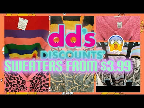 🔥DDS DISCOUNTS SWEATERS FROM $3.99 😳 SUETERS DESDE $3.99 EN DDS ...