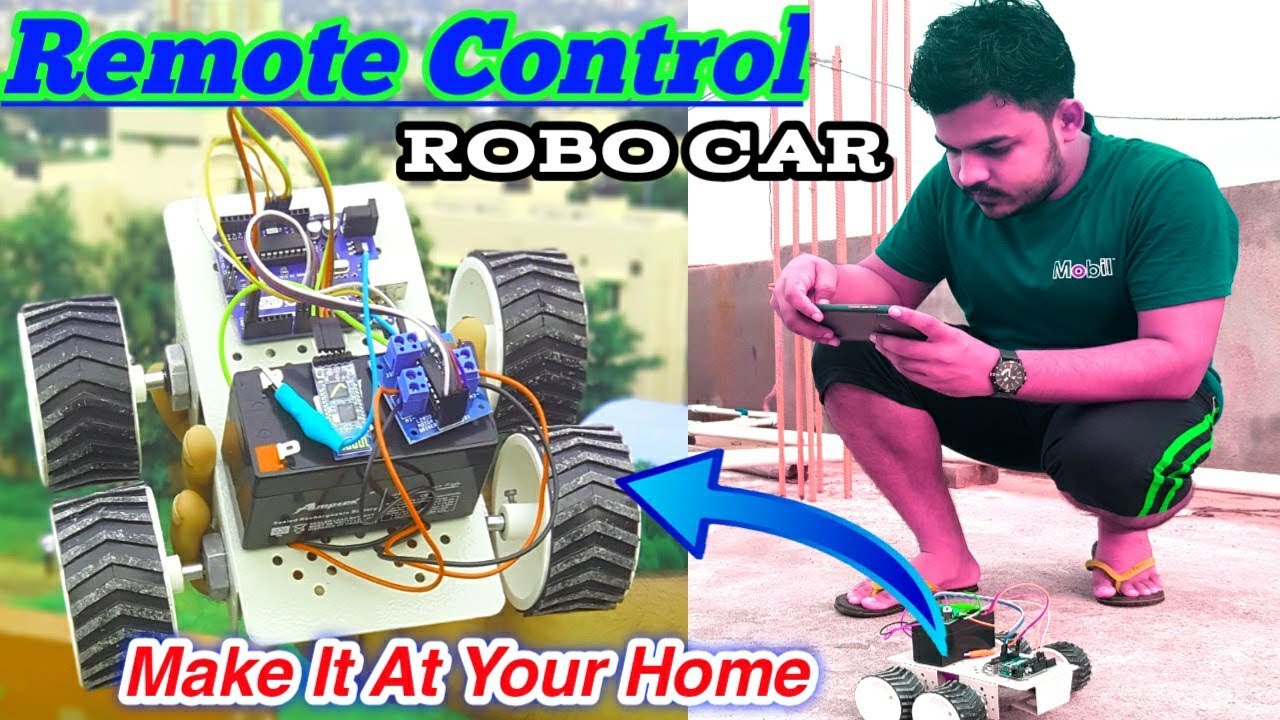 How To Make Robo Car // Remote Control Robo Car // Tanmay Self Creation ...