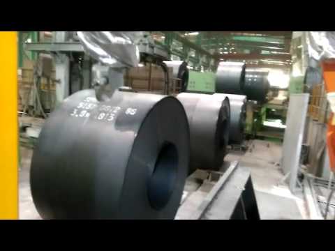 Robot Marking Coils - YouTube