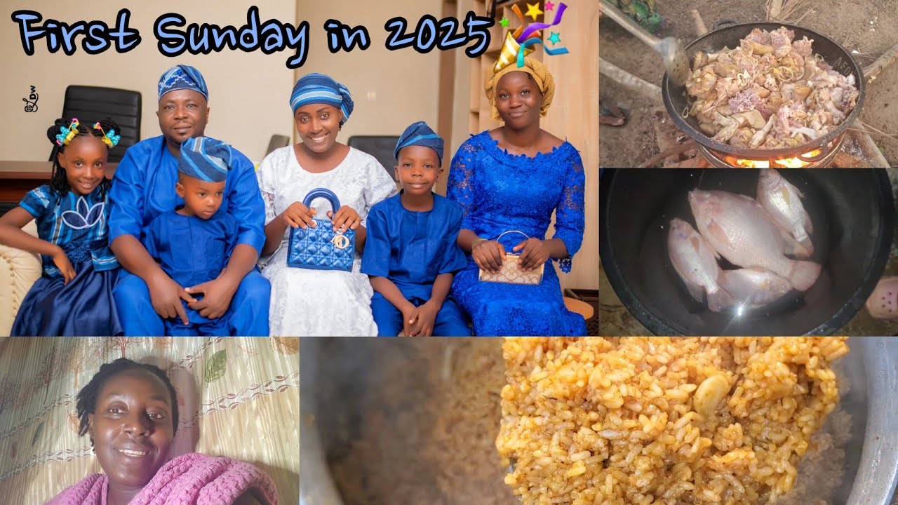 How we celebrated the first Sunday of 2025🎉💃 | #Sunday vlog - YouTube