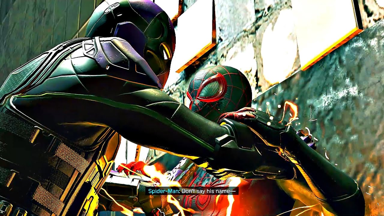 Miles Morales's Uncle Aaron Prowler Betraying Him - YouTube