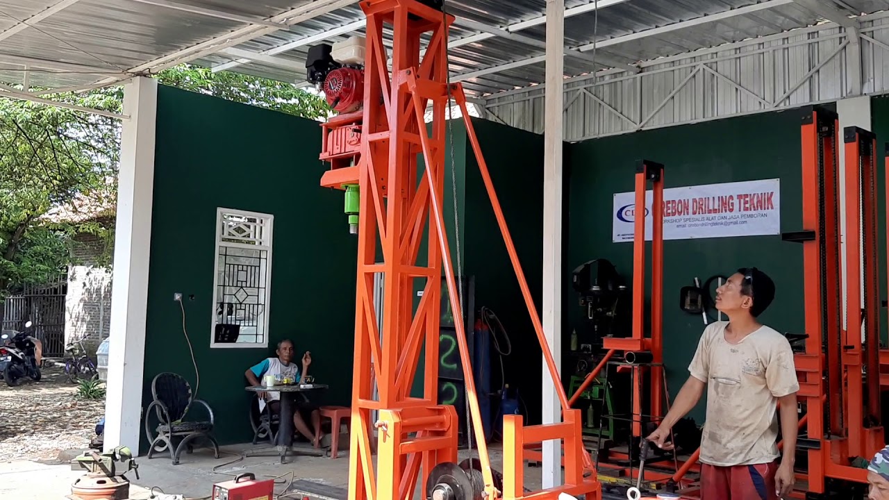 Simple well Drilling Machine. For Information +6282315556655 ÷ - YouTube