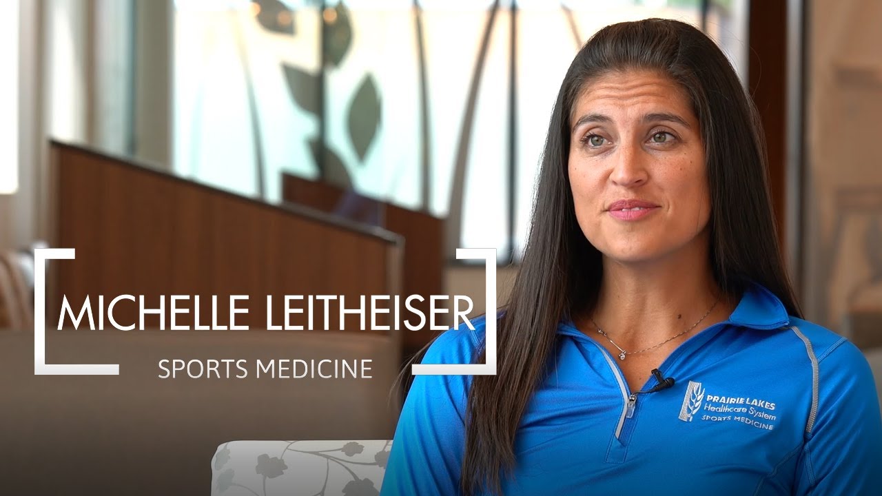 Get to Know Student Athletic Trainer Michelle Leitheiser - YouTube