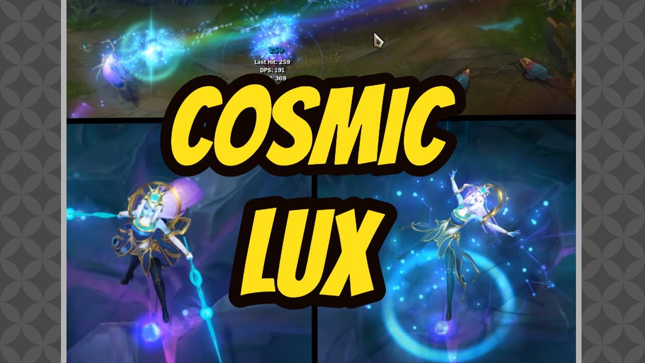 Cosmic Lux Skin Spotlight - League of Legends Skin Review - YouTube