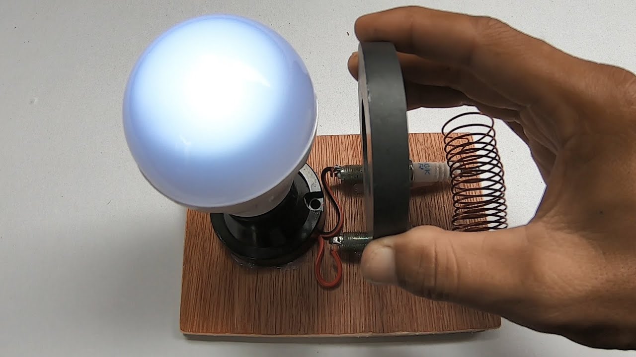 Amazing science experiment with a magnet to free energy - YouTube