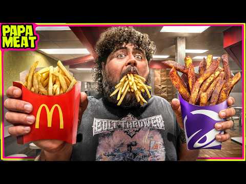 Ranking EVERY Fast Food Fries...