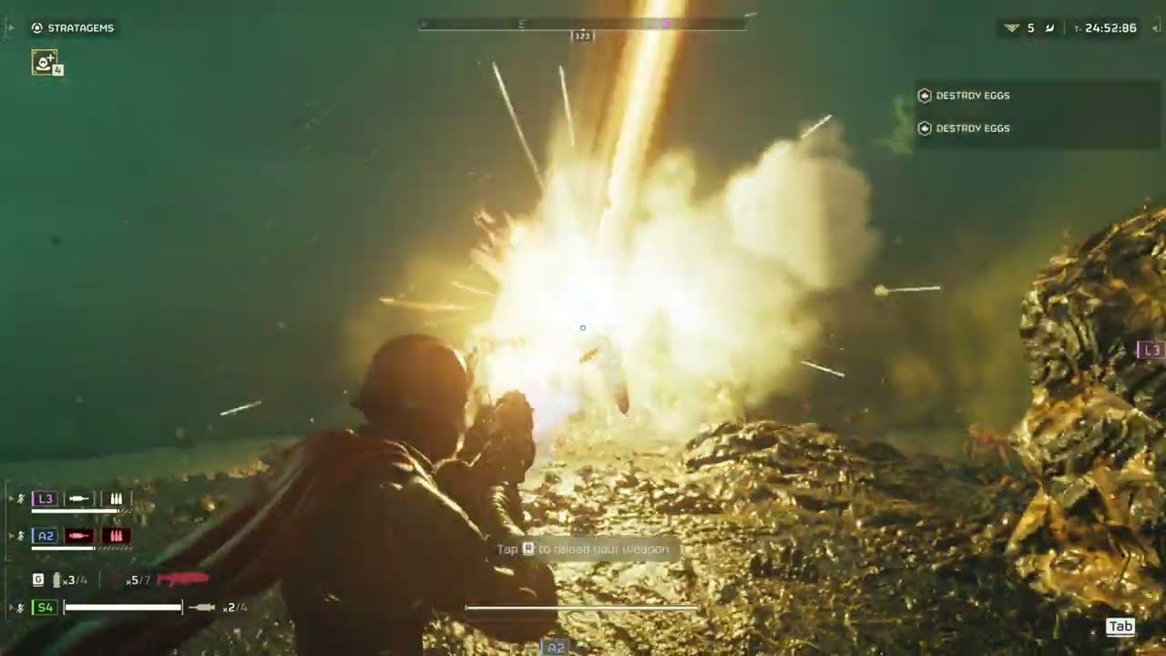 Helldivers 2 Silent Gameplay No Commentary Terminid Control Meridia ...