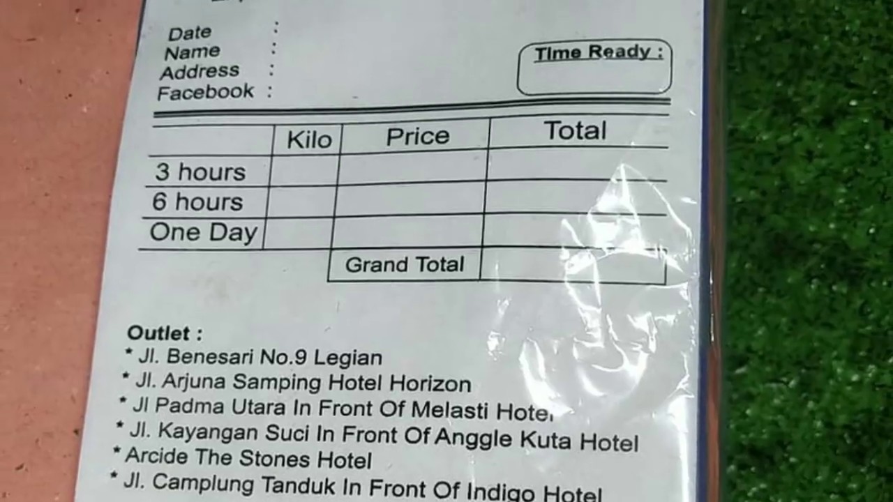 Cetak Nota Invoice kuitansi murah di Denpasar Bali. WhatsApp ...